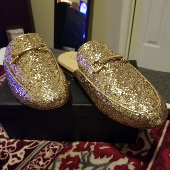 Shoes | Glitter Mules | Poshmark